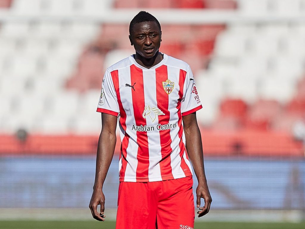 UD Almería pelea con el RC Celta por el nuevo Umar Sadiq