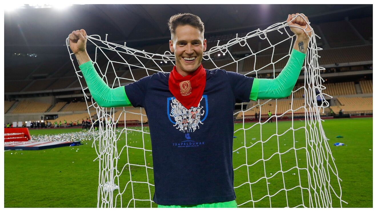 Álex Remiro presenta candidatura a la Selección Española