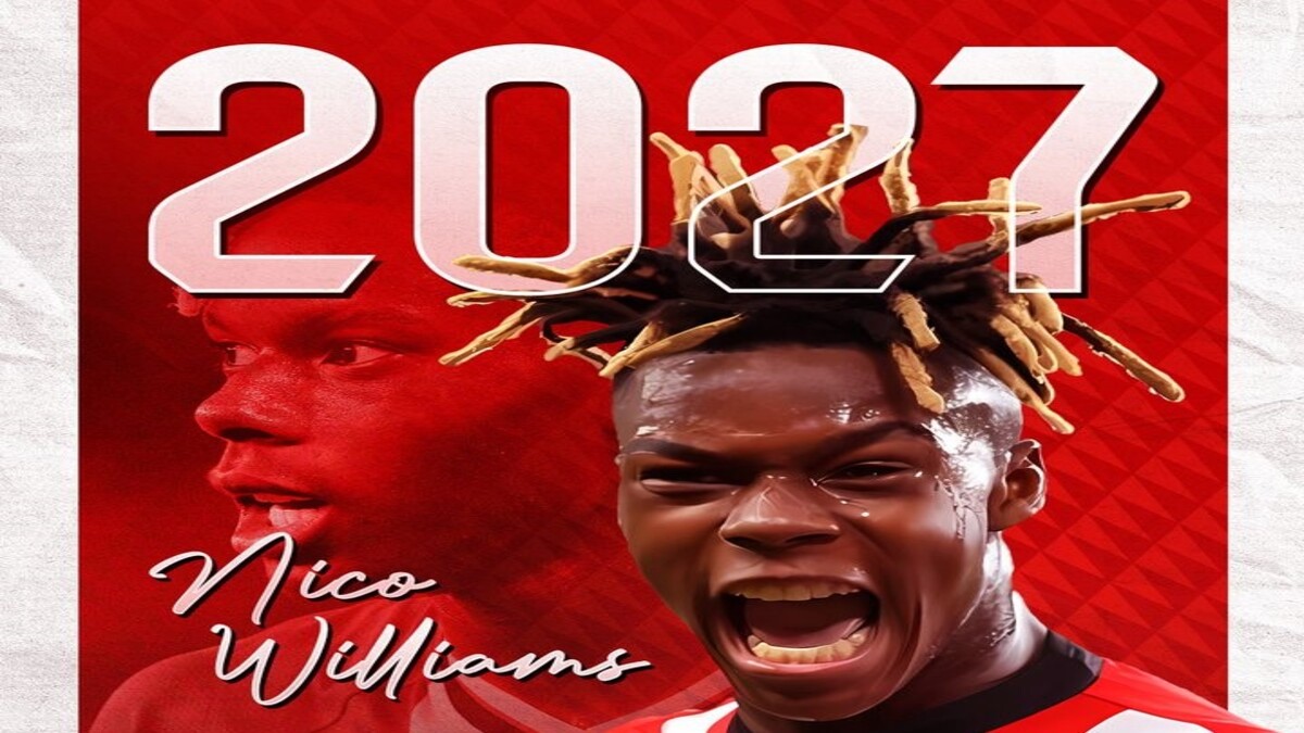 Nico Williams renueva con el Athletic: El amor a los colores se impone