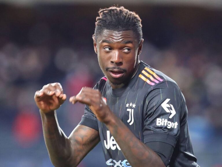 Moise Kean llega mañana al Atlético