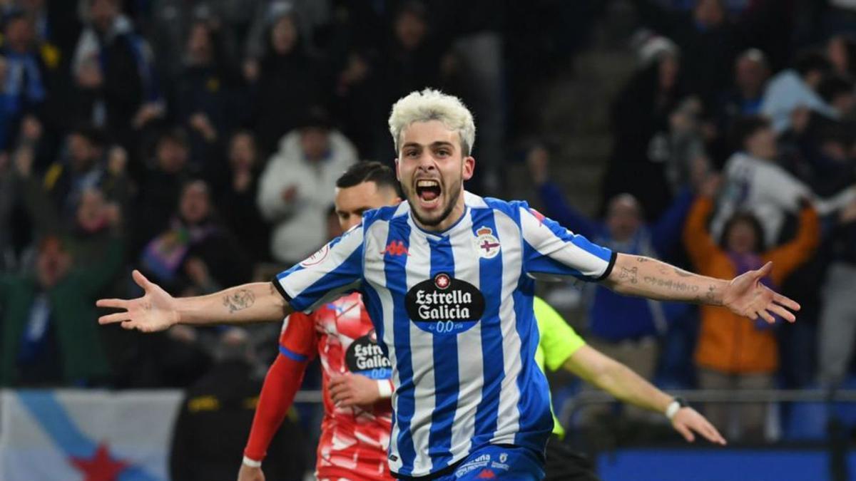 El Deportivo se frota las manos con David Mella