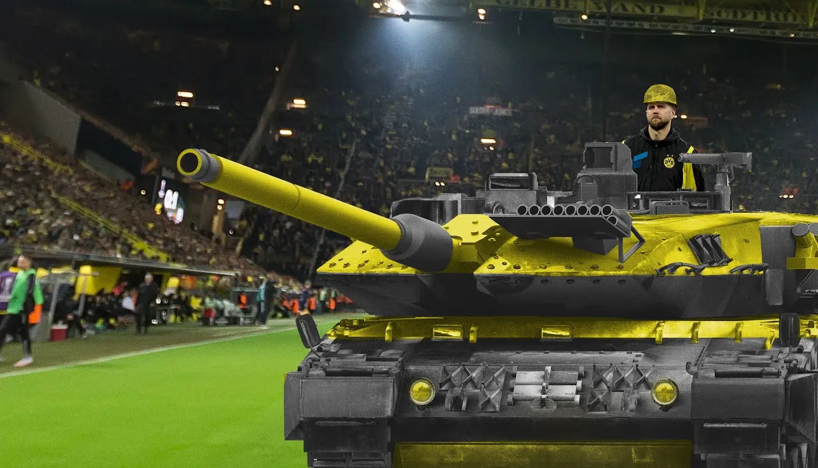 Borussia Dortmund nuevo patrocinio con fabricante de armas Rheinmetall ...
