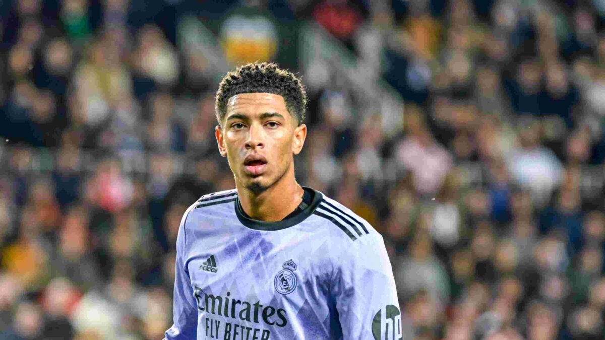 Las manchas de Jude Bellingham en la cara