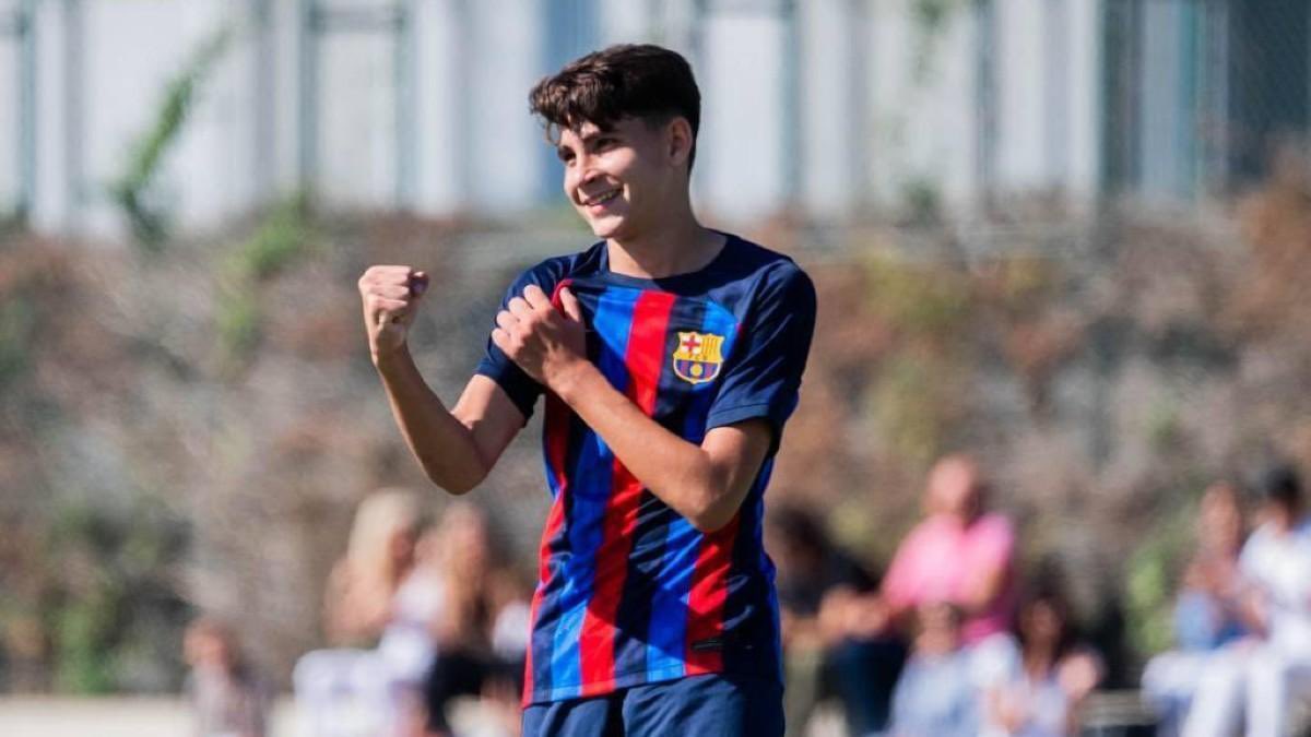 Toni Fernández el nuevo Lamine Yamal que ilusiona al Barça