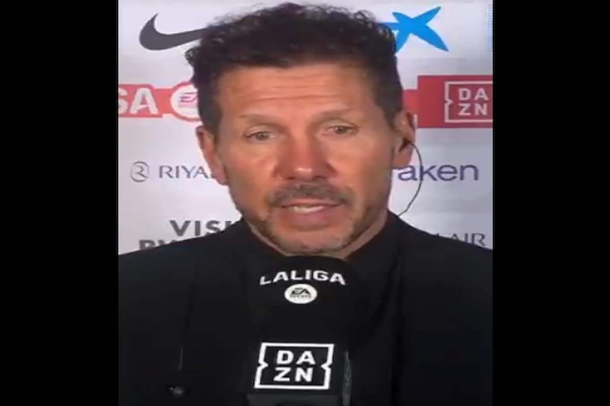 Simeone se arma de paciencia con Julián Álvarez